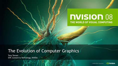 Pdf The Evolution Of Computer Graphics Nvidia Of Visual Computing