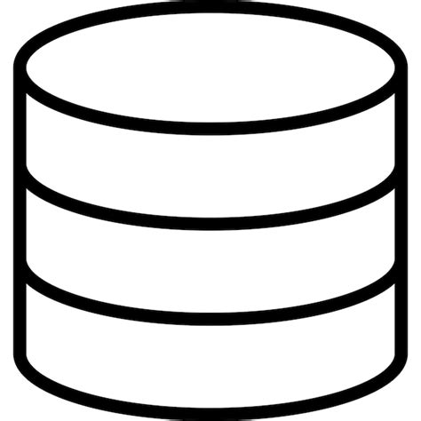 Premium Vector Database Settings Vector Illustration