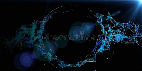 Abstract Background With Helix Color Infographic And Big Data Visualization Futuristic