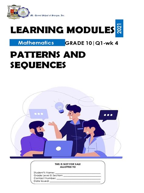 Math 10 Q1 Week 4 Pdf Sequence Mathematical Concepts