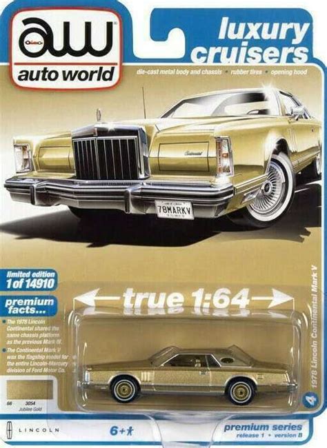 1978 Lincoln Continental Mark V Model Cars Hobbydb