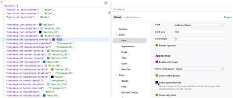 Theme Plugin Json Keys Reference Jetbrains Fleet Documentation