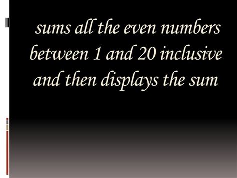 Flowchart And Algorithm Pptx