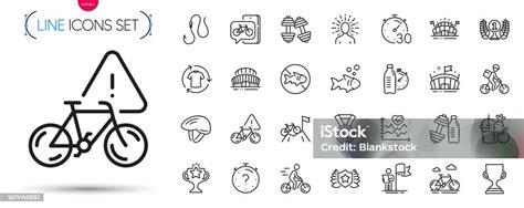 피트니스 물 주스 및 승리 라인 아이콘 팩 픽토그램 아이콘입니다 벡터 T 셔츠에 대한 스톡 벡터 아트 및 기타 이미지 T