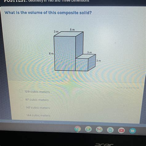 What Is The Volume Of This Composite Solid