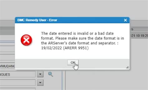 Remedy It Service Management Suite Getting Error Setting The