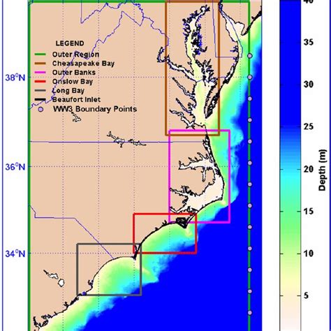 Operational Swan Model Domains And Boundary Points Download Scientific Diagram
