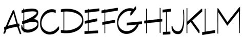 Forest Regular Font Handwritten Playful What Font Is