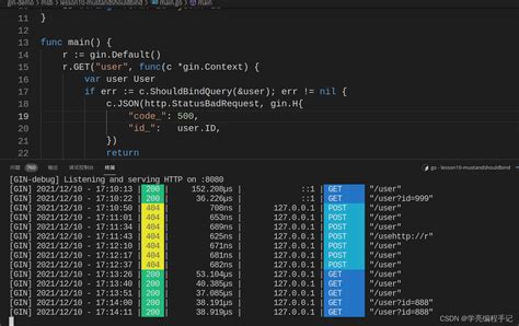 go gin框架请求参数绑定：shouldbindquery绑定struct结构体 go querybind struct 定义 csdn博客