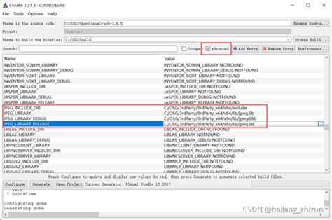 【osg】osg环境部署 osg3 6 5 vs2017 win10 x64（超详细） csdn博客