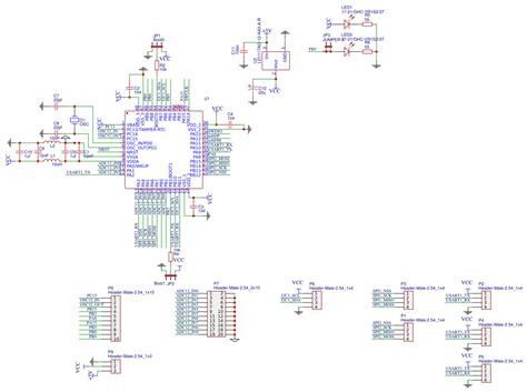 Stm32f103c8t6 Dev Board Resources Easyeda