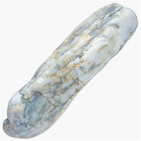 White Pebbles 3d Model 17 Obj Max Fbx Free3d