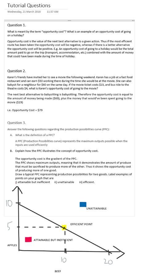 Week Tutorial Answers ECON Studocu