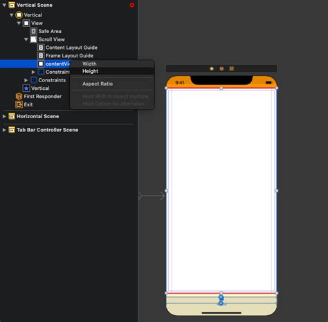 Ios Uiscrollview 스토리보드에서 오토 레이아웃으로 구현하기 To The C
