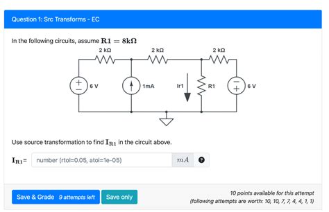 Solved In the following circuits, assume R1=8kΩ. Use source | Chegg.com