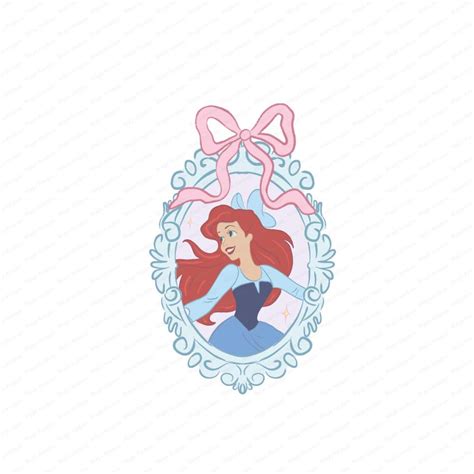 Magic Kingdomarielthe Little Mermaidheart Locket Princess Frame