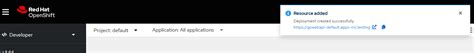 devops notes deploying applications web console redhat openshift
