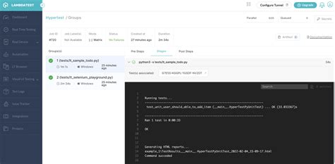 Github Psych0der Pyunit Selenium Hypertest Sample 1 Demonstration Of