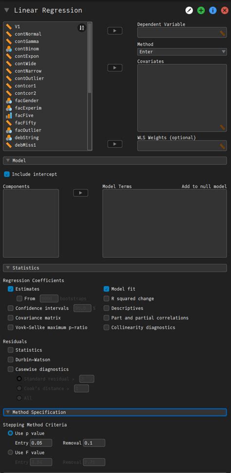 Linear Regression Error Issue Jasp Stats Jasp Issues GitHub