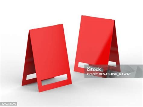 Crezon A 프레임 샌드위치 보드 는 고립 된 흰색 배경에 모형 템플릿 디자인 프리젠 테이션 준비 3d 일러스트 0명에 대한