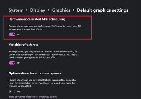 How To Enable Or Disable Hardware Accelerated Gpu Scheduling On Windows