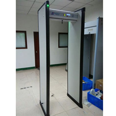 Arch Weapon Gold Metal Detector Gate For Passengers Juzheng China Security X Ray Machine
