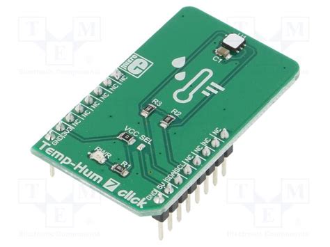 Tempandhum 7 Click Mikroe Click Board Humiditytemperature Sensor