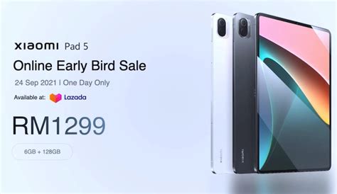 Tablet Xiaomi Pad Kini Di Malaysia Harga Dari Serendah Rm