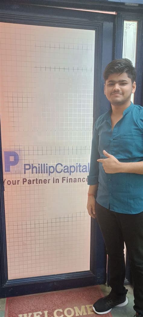 Dev Agrawal On Linkedin Internship Phillipcapital Financial