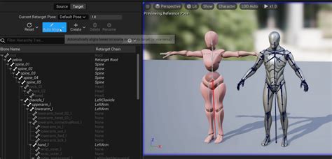 Auto Retargeting In Unreal Engine Unreal Engine 56 Documentation Epic Developer Community