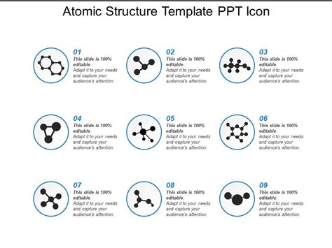 Atomic Structure Template Ppt Icon Presentation Powerpoint Diagrams Ppt Sample Presentations