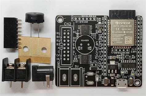 jp esp32 ledmini esp32e 8m led rgb パネル hub75コントローラ usb