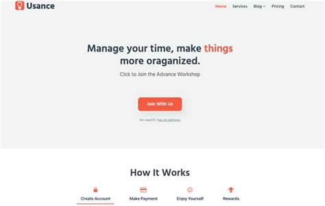 Html Css App Template