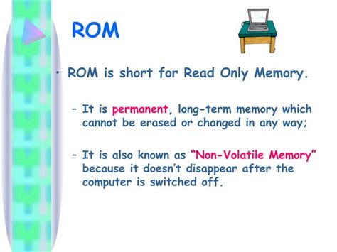 Computer Memory Storage And Their Types Ppt