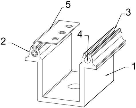 一种具有扩展安装功能的光伏边框压块结构的制作方法