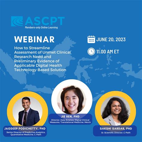 Critical Path Institute C Path On Linkedin Cpath Ascpt Webinar Digitalhealth Dht