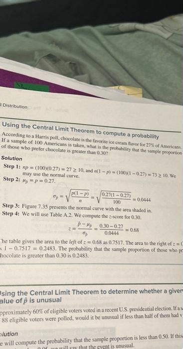Solved Using The Central Limit Theorem To Compute A Chegg