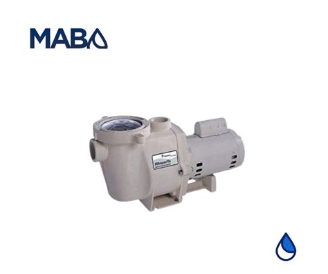 Motobomba Whisperflo 34 Hp Maba Water