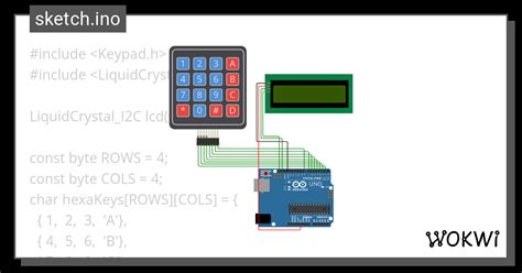 Topik Aritmatika Keypad Wokwi ESP STM Arduino Simulator