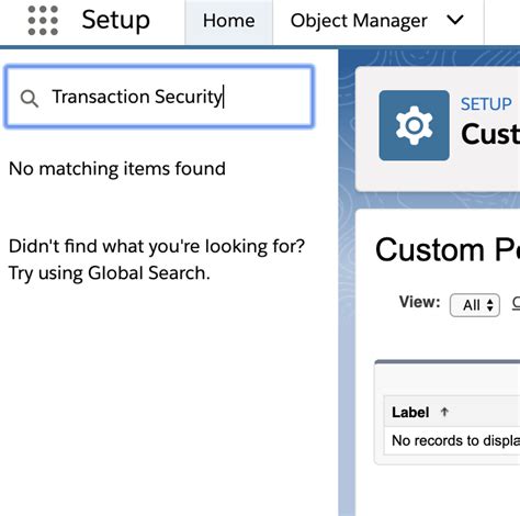 apex transaction security is not available in scratch org