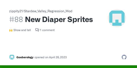 New Diaper Sprites Zippity Stardew Valley Regression Mod Discussion Github