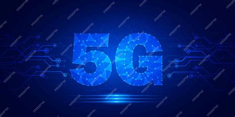 Premium Vector Digital Technology Circuits Blue Red Gradient Background