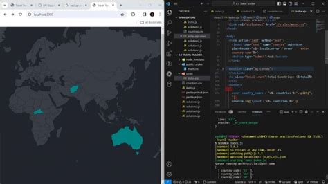 my project on travel tracker website using postgresql yash bhardwaj