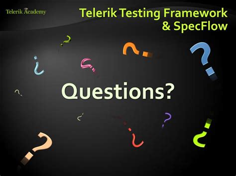 Ppt Telerik Testing Framework Powerpoint Presentation Free Download