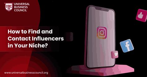 How To Find And Contact Influencers In Your Niche Universal Business