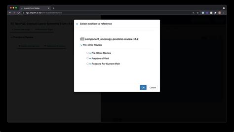 Referencing Components Ampath Forms