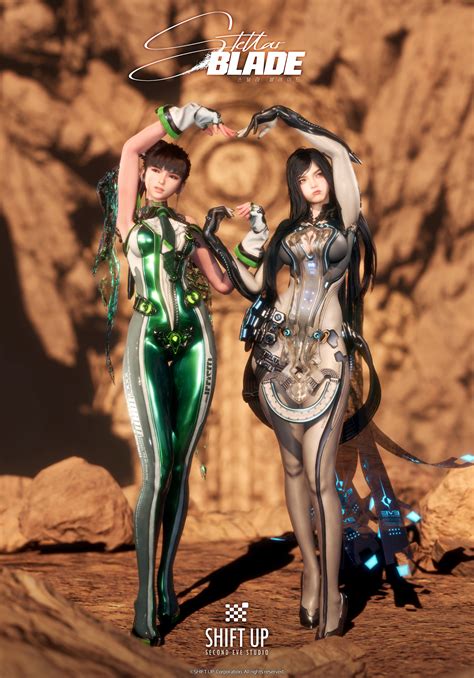 Eve Stellar Blade Raven Stellar Blade Stellar Blade Absurdres Highres Official Art