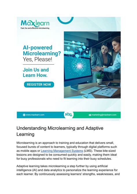PPT - MaxLearn Methodology for Powerful Microlearning_ Revolutionizing Learning PowerPoint ...