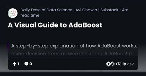 a visual guide to adaboost r scikit learn