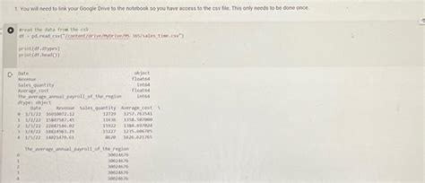 solved question 1 5 pts convert the dataframe into a time